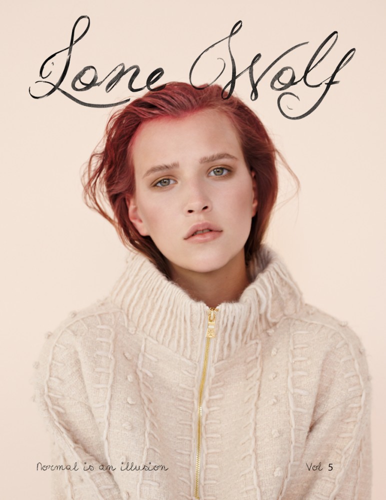Lone Wolf Cover by Muriel Liebmann - Lone Wolf Magazine
