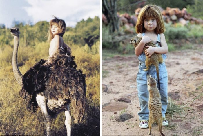 The Magical Life Of Tippi Degré The Real Mowgli From The Jungle Book Lone Wolf Magazine